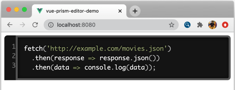 Vue.js 项目使用 vue-prism-editor 语法高亮与编辑器 | 隔叶黄莺 Yanbin Blog - 软件编程实践
